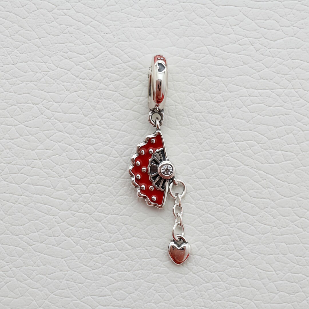 Spanish Fan Dangle Charm,pandora Charms,charm for Bracelet - Etsy