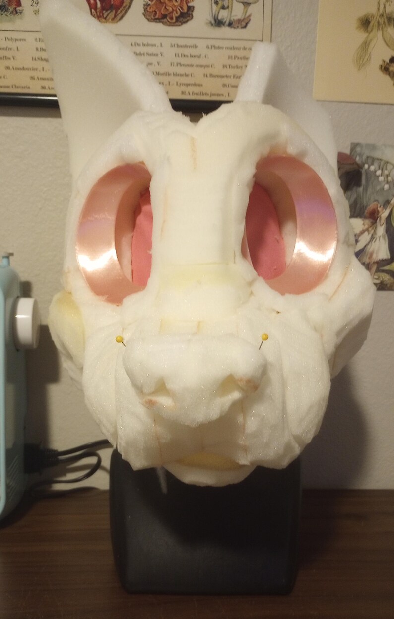 Fursuit Head Base Foam Furry Base - Etsy