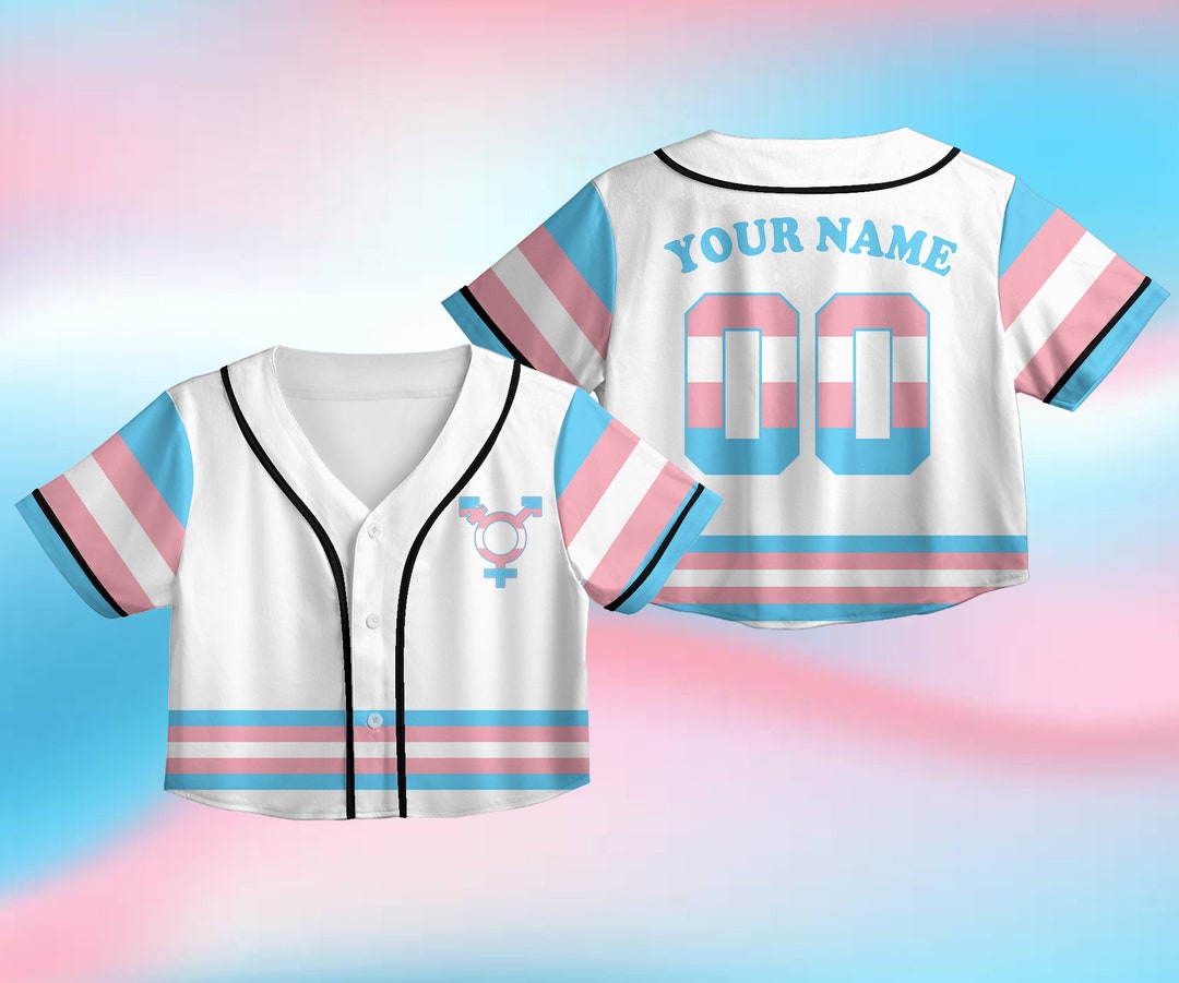 Custom LGBTQ Pride Month Baseball Jersey Personalized LGBTQ Lesbian Gay ...