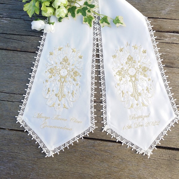 Baptism Stole - Etsy