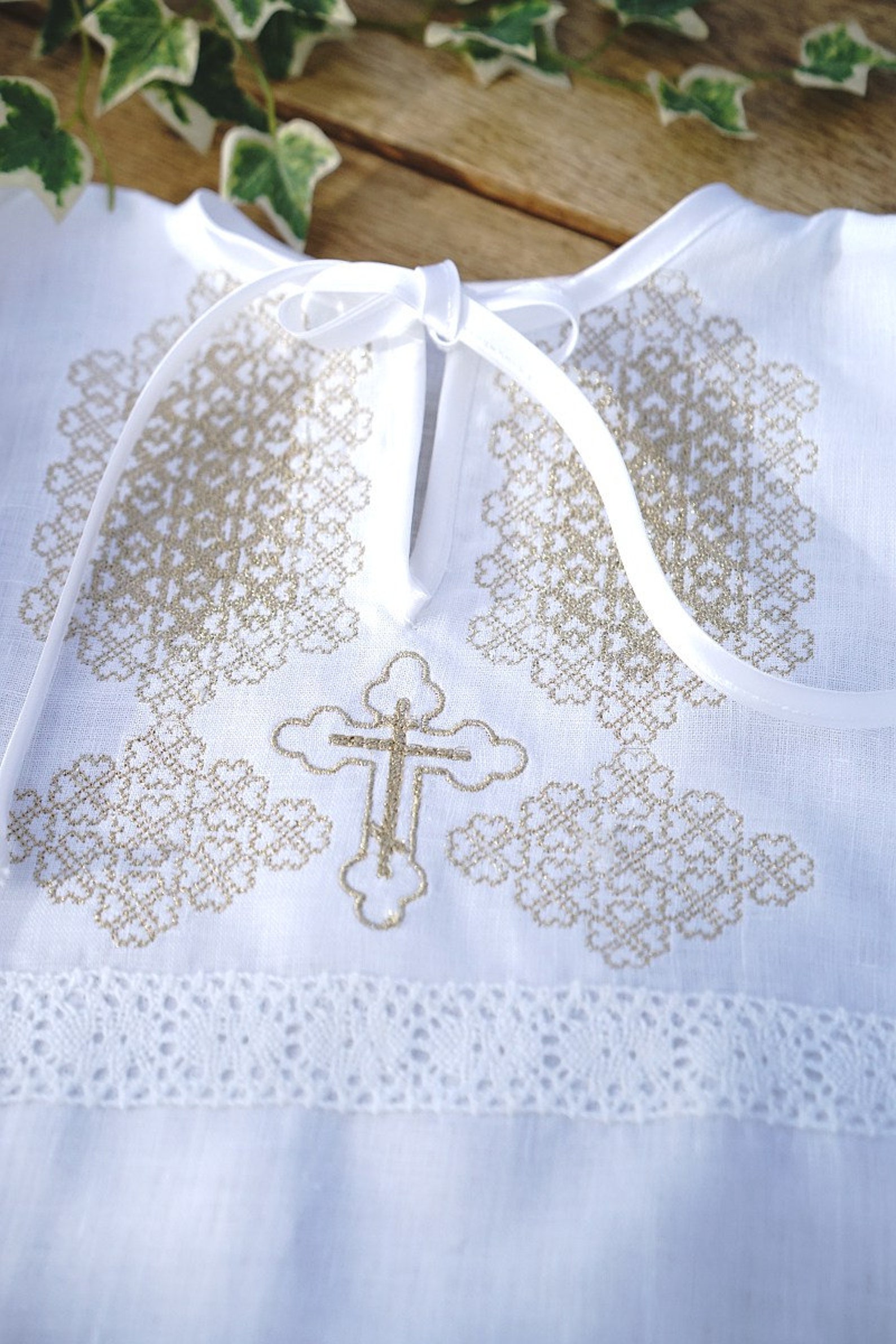 White Traditional Linen Orthodox Russian Ukrainian Belarusian - Etsy UK
