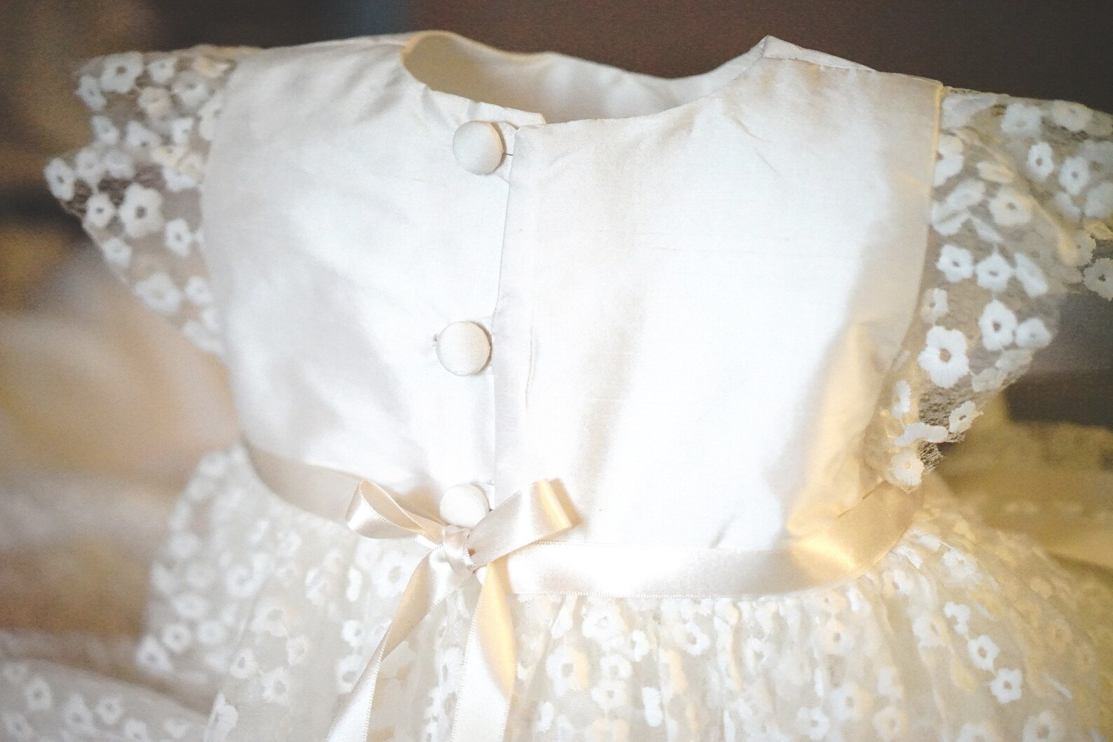 Princess Meadow Pale Ivory Christening Flower Girl Dress Gown - Etsy