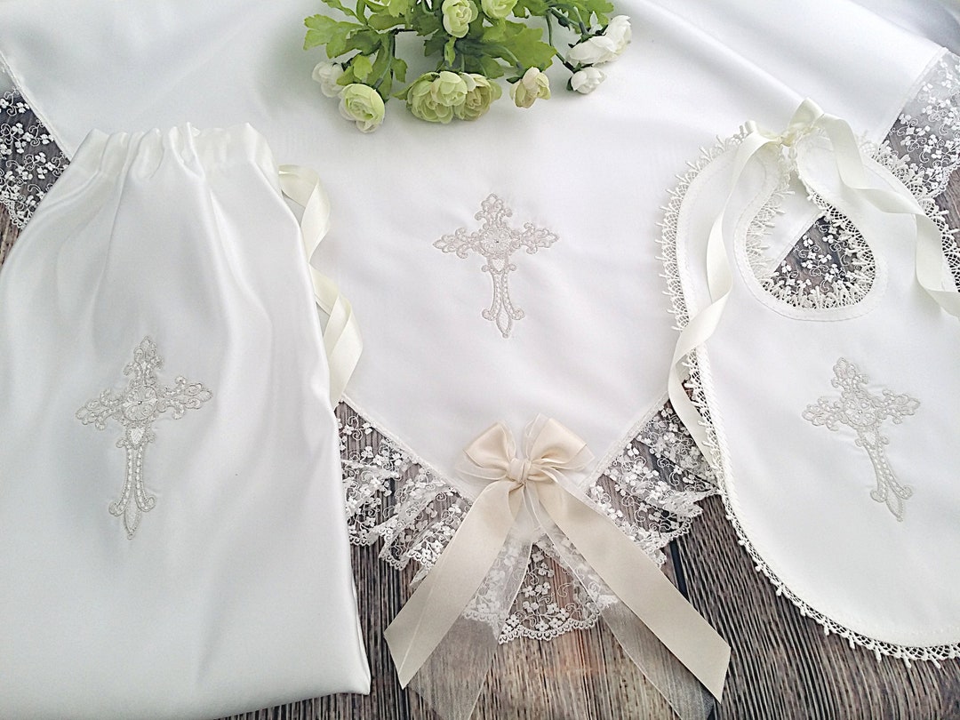 Very Pretty Cream Ivory Baby Baptizm Baptism Christening Naming Day ...