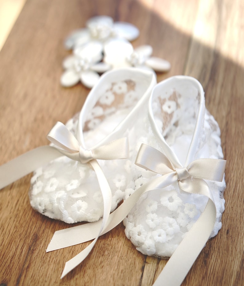 Princess Meadow Pale Ivory Christening Gown in Silk Tulle and - Etsy