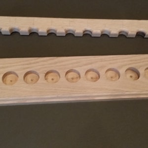 Pipe Bowl Shelf and Stem Rest Unfinished Solid Oak 12 or 6 Also Custom ...