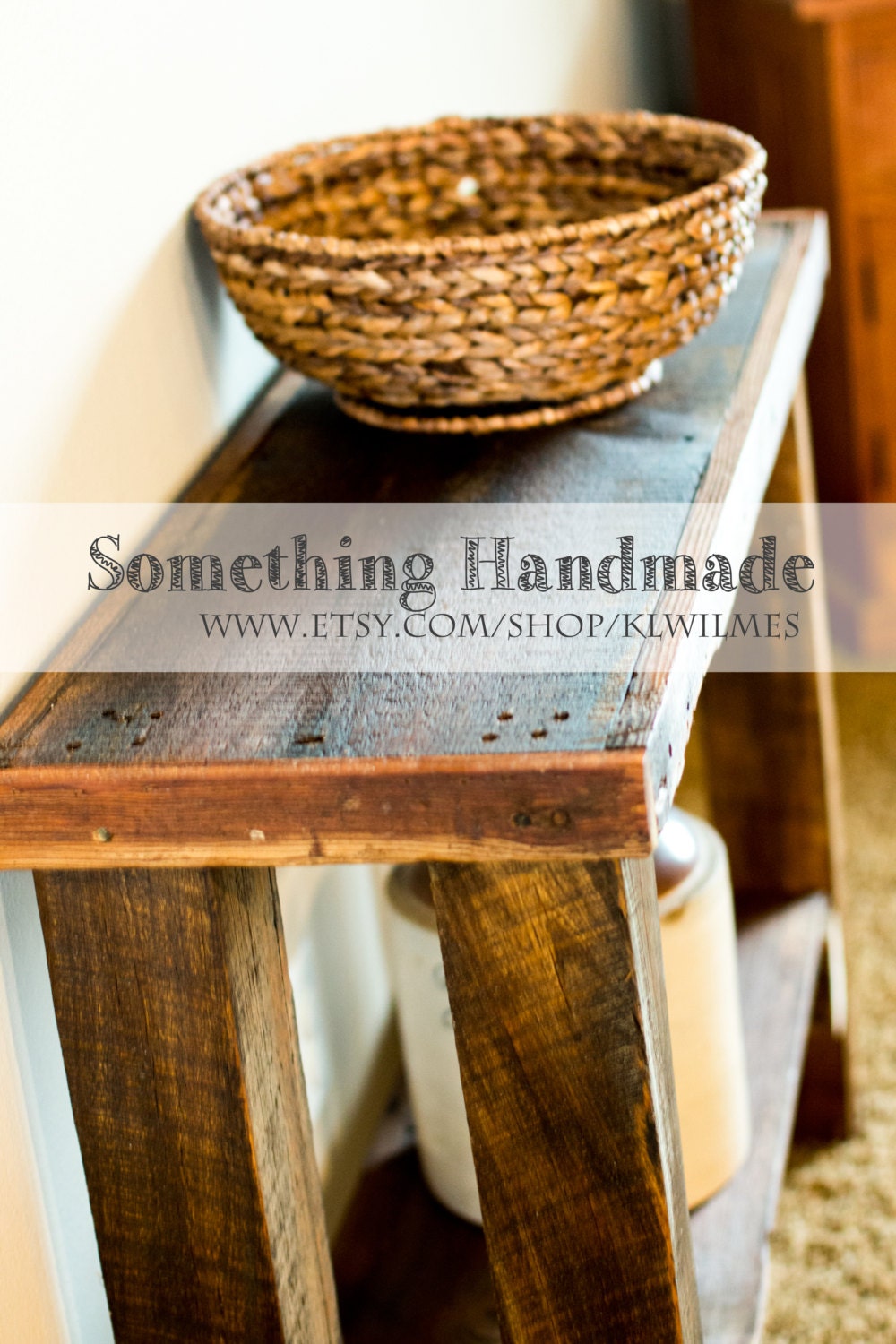 Barn Wood Sofa or Console Table Made From 1892 Reclaimed Barn Wood - Etsy