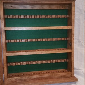 Pipe Cabinet Pipe Rack. Pipe Display Solid Oak 24,36 or 48 Pipe - Etsy