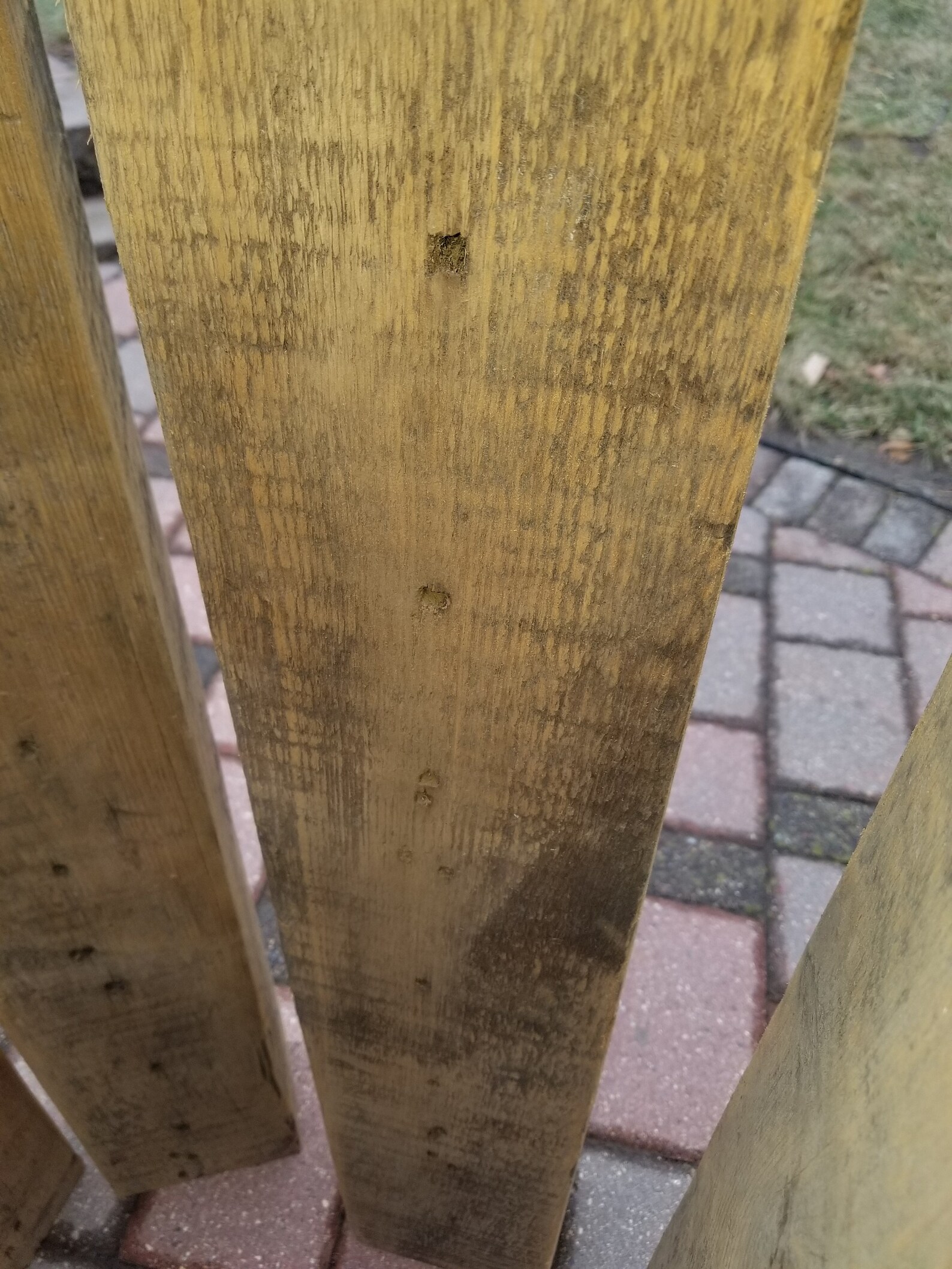 Barn Wood Rustic Table Leg Set of 4 - 30"x 4"x 6" Rustic Table Legs ...