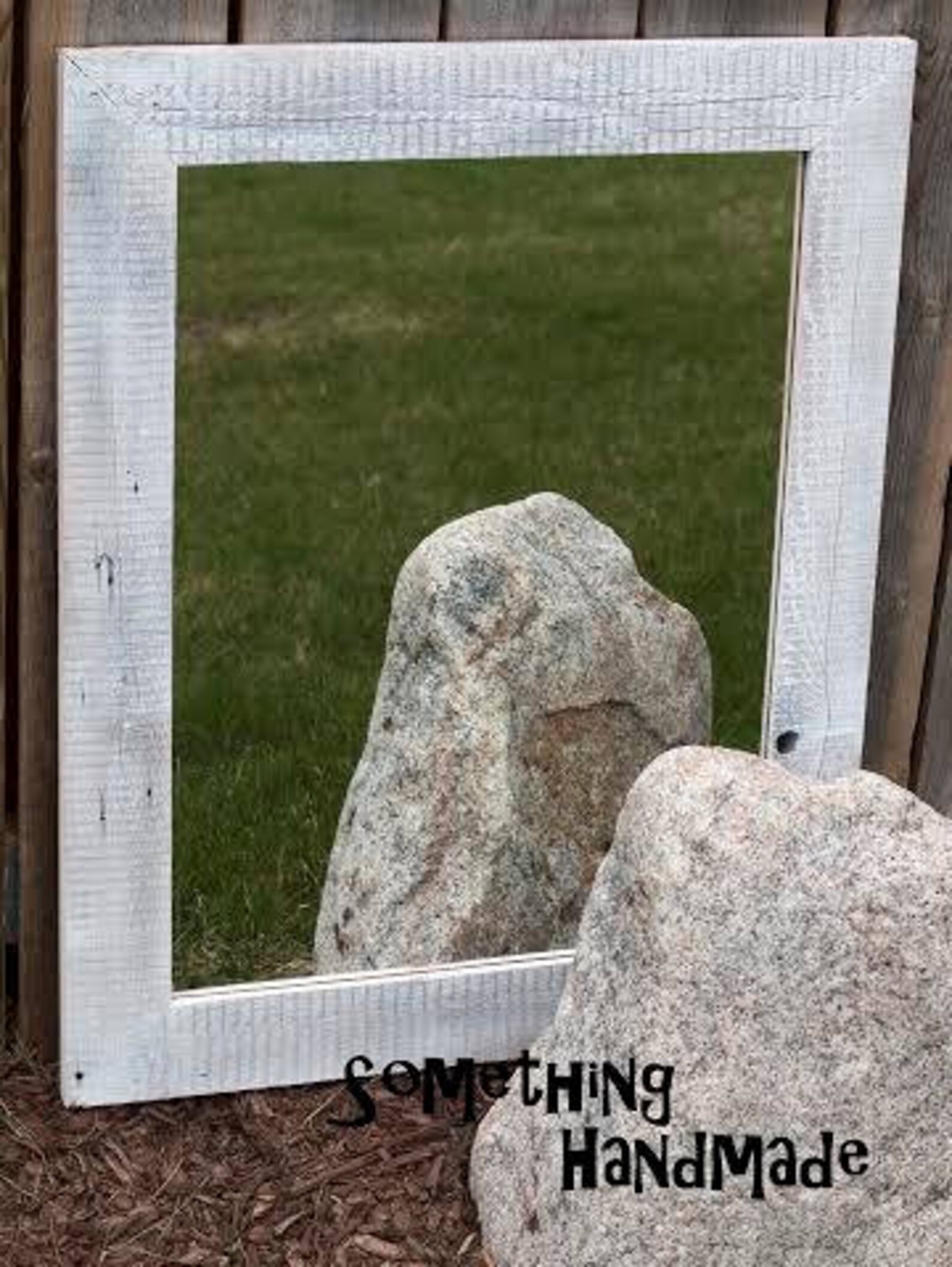 Barn Wood Mirror Reclaimed Rustic Framed Mirror 1800s Barn - Etsy