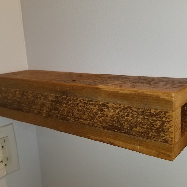 Barn Wood Shelf - Etsy