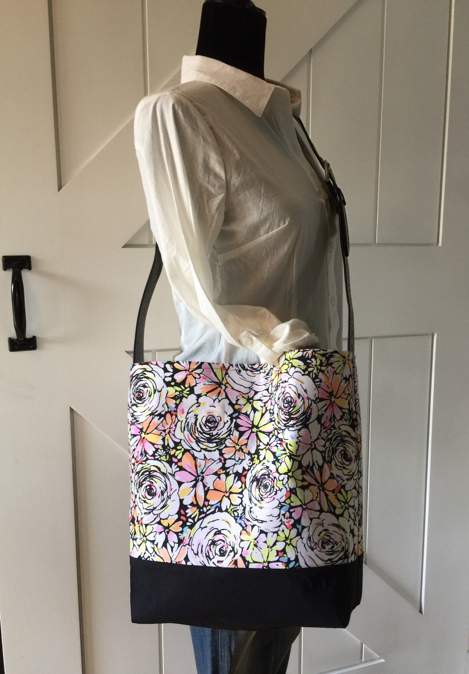 Upcycled Bag With Belt Strap - Etsy UK
