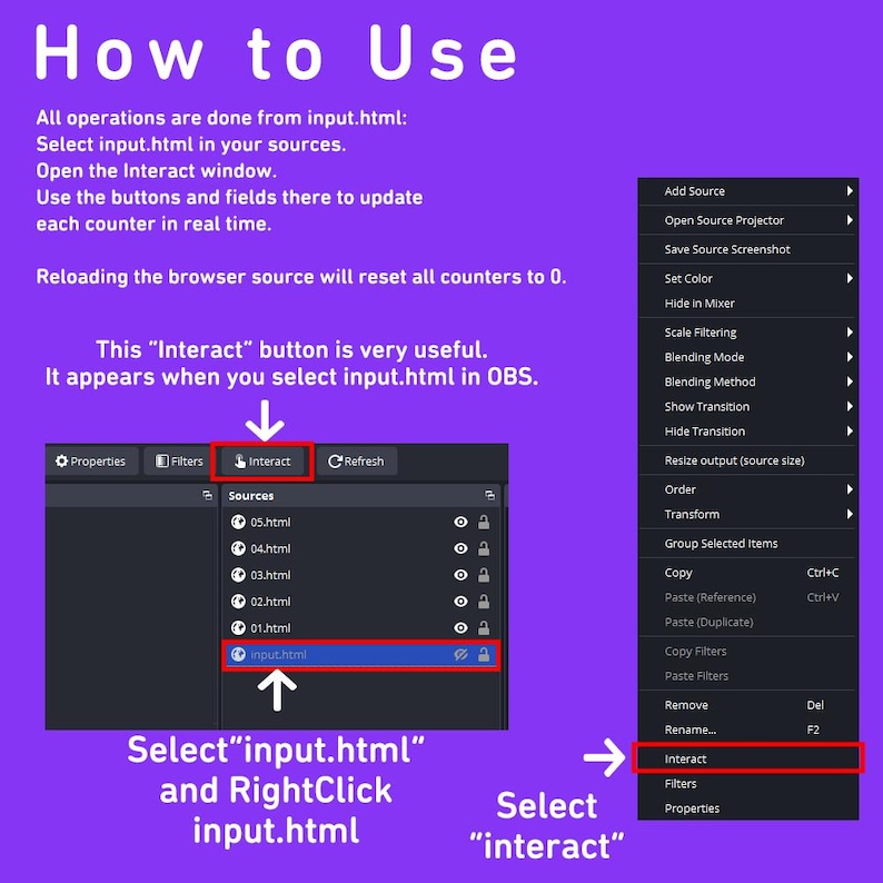 OBS Stream Counter Overlay | Score, Gacha Tracker - Etsy
