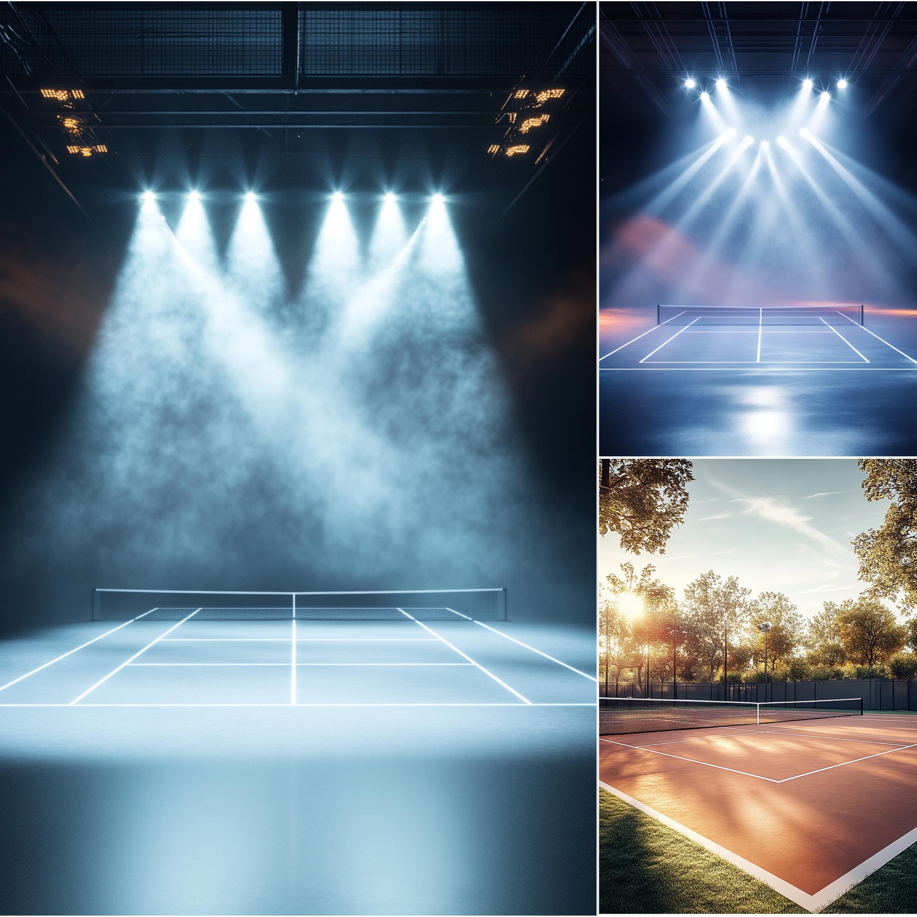 Tennis Photo Backdrop: Sport Photography Digital Overlay (PNG Download ...
