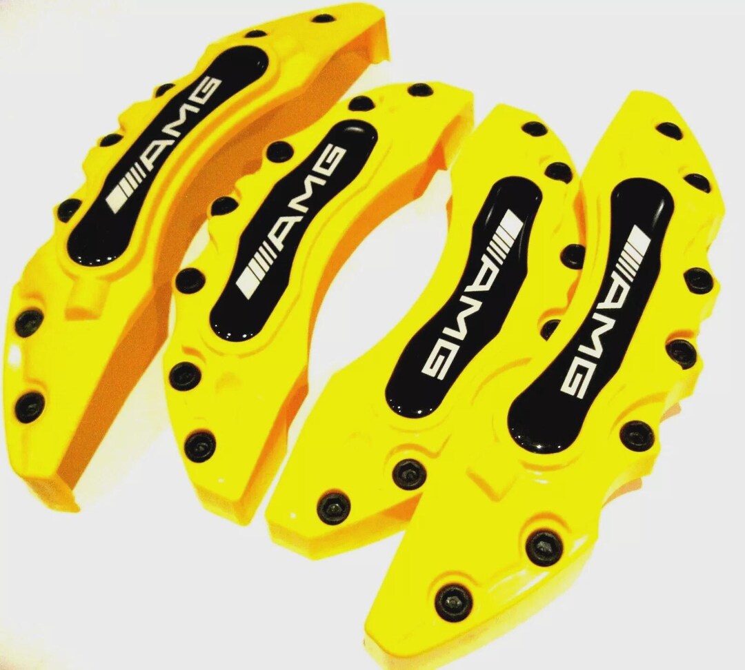 4 Set Brake Caliper Covers for Mercedes A B C E S G ML GL GLA Glb Glc ...