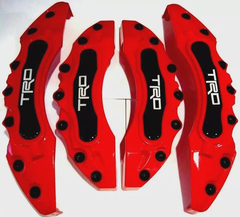 4x Brake Caliper Covers for TRD Toyota Tacoma, Tundra, 4runner, Sequoia ...
