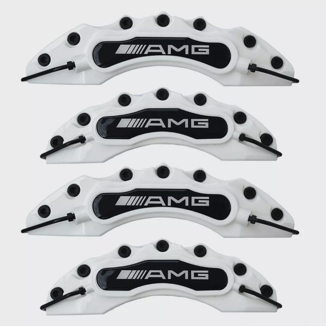 4 SET Brake Caliper Covers for Mercedes A B C E S G ML GL Gla Glb Glc ...