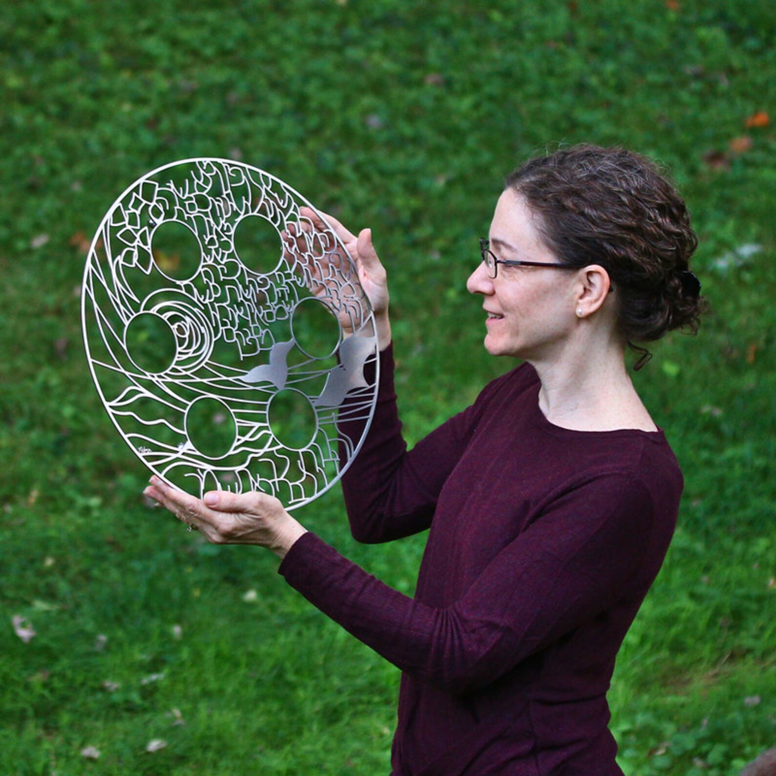 Hallel Seder Plate, Passover Seder Art - Etsy