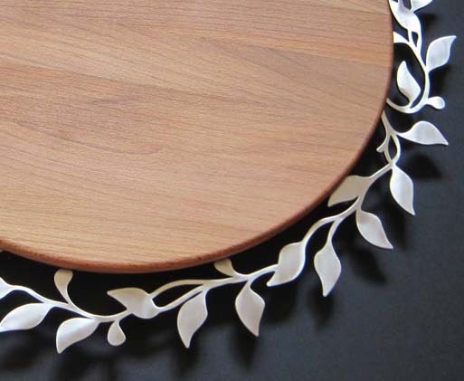 Round Spring Challah/bread Board | Etsy