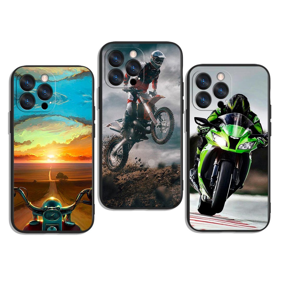 Extreme Motocross Rider Trendy and Protective Case Cover Art for All ...