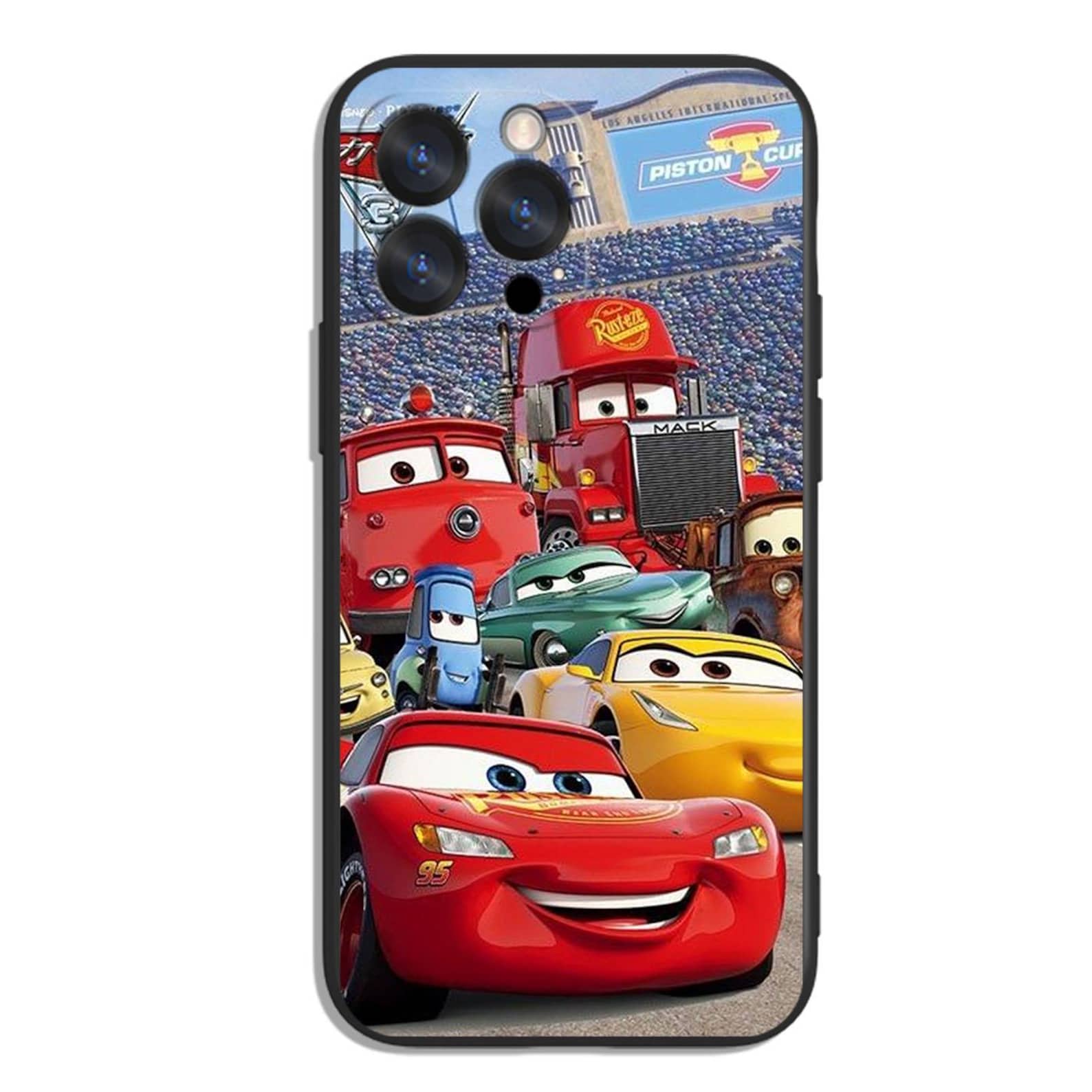 Disney Cars Lightning Mcqueen and Mater in Classic Cartoon Style Trendy ...