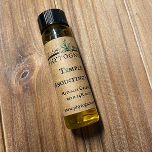 Temple Anointing Oil - Ritually Made Anointing Oil for Sanctifying Your ...