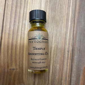 Temple Anointing Oil - Ritually Made Anointing Oil for Sanctifying Your ...