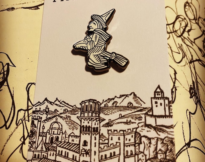 Final Road Trip Gothic Hearse Enamel Pin With Special Backing Card ...