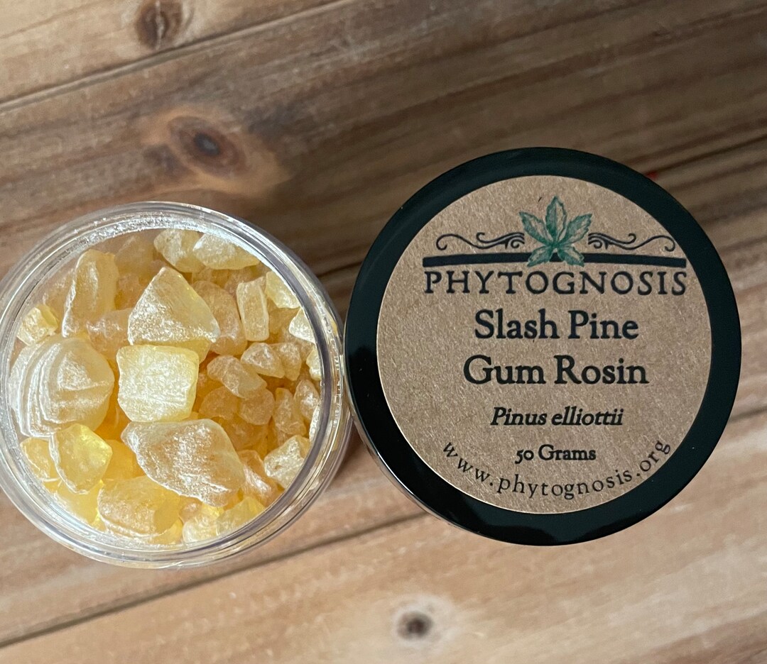 Slash Pine Gum Rosin (pinus Elliottii) - Used in Incense, Meditation ...