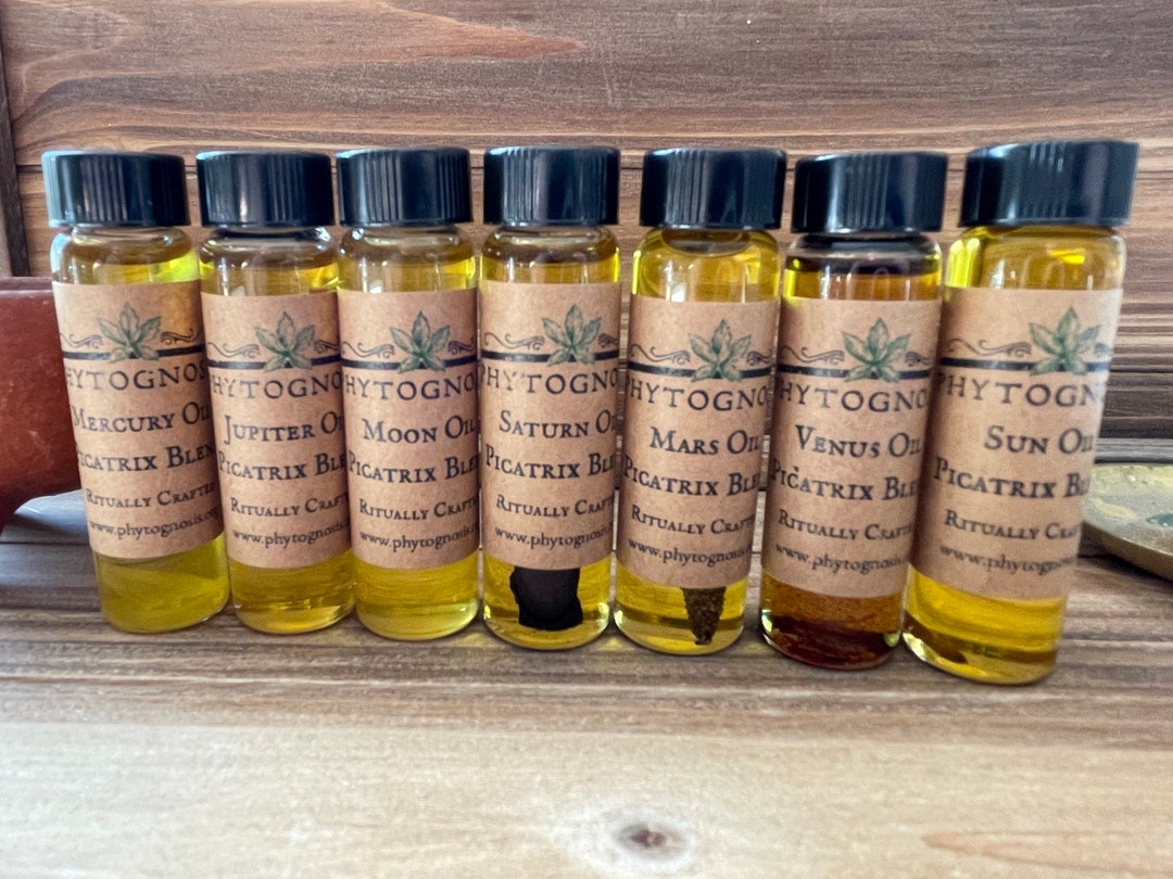 Picatrix Anointing Oils - A Ritual Anointing Oil for Works of Astrology ...