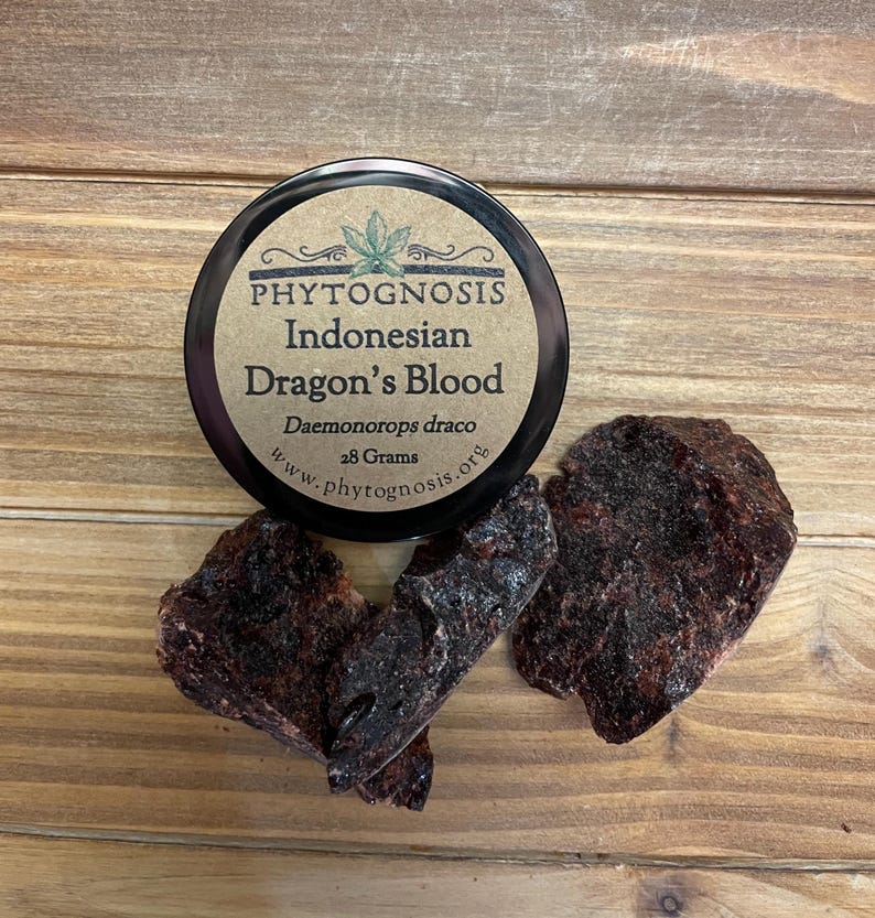 Dragons Blood Resin - Daemonorops Draco - (gold Seal) - for Incense ...