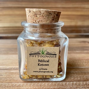 Biblical Ketoret - Traditional and Historical Incense From the Bible as ...