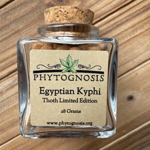 Ancient Egyptian Kyphi Incense thoth Blend Used for Rituals Involving ...