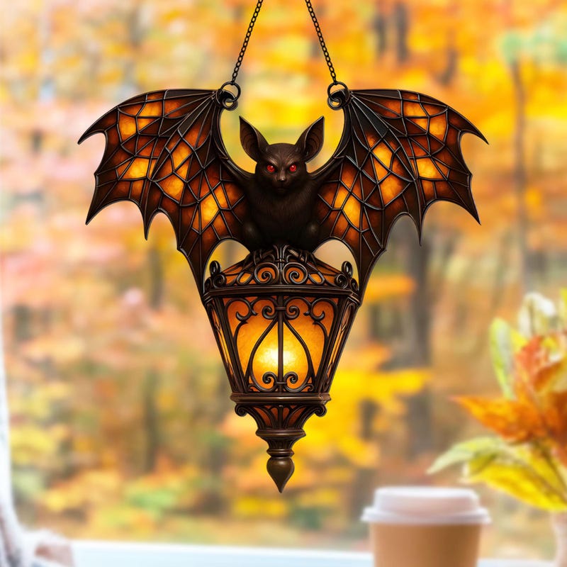 Bat Lamp - Etsy