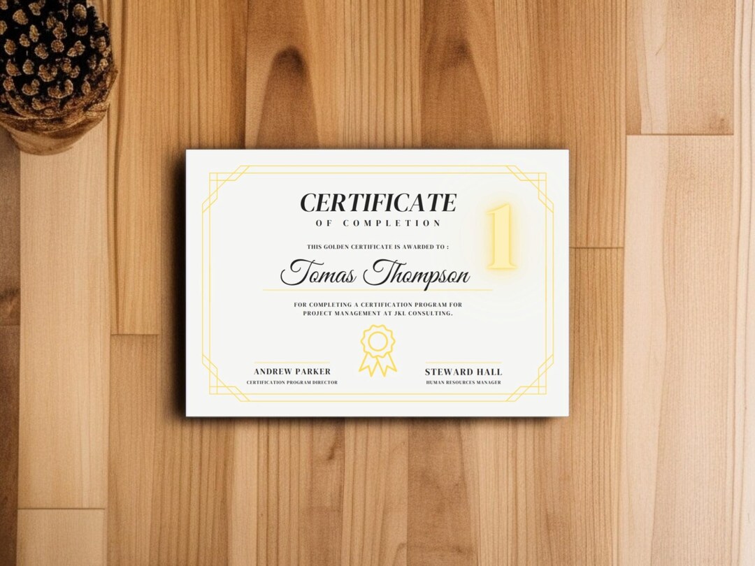 3 Editable Gold, Silver and Bronze Certificate Templates | Canva & PDF ...
