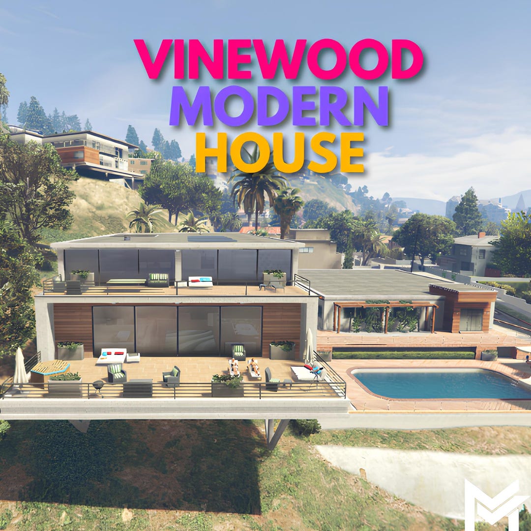 Fivem, Vınewood Modern House, Club MLO , Mechanic, Nice MLO, Optimized ...