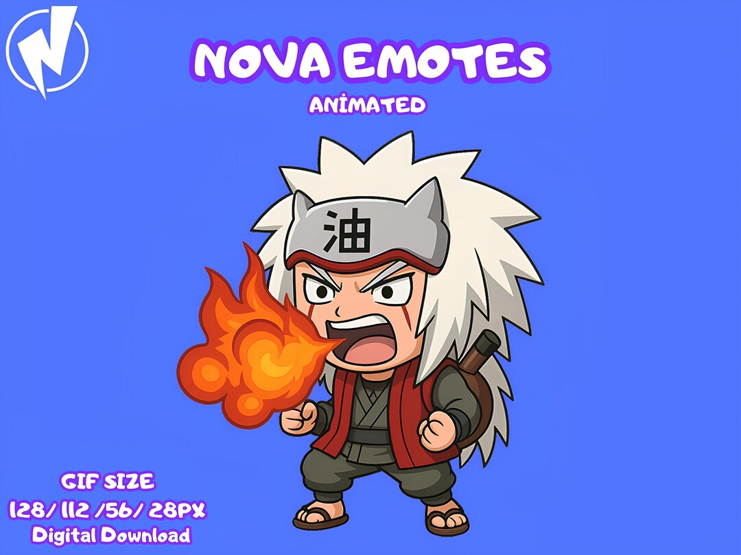 Animated Chibi Twitch Emote | Cute Kawaii Anime GIF Emotes | Funny ...