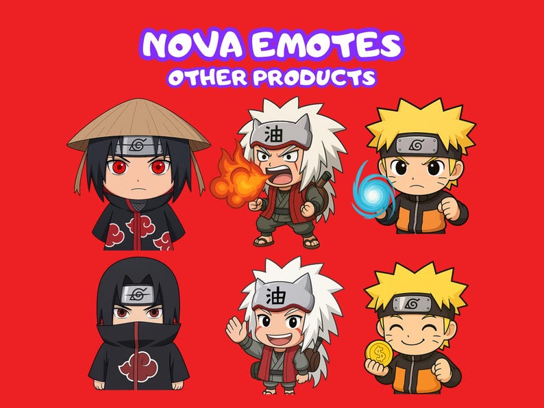 Animated Chibi Twitch Emotes, Cute Kawaii Anime GIF Emotes, Funny ...