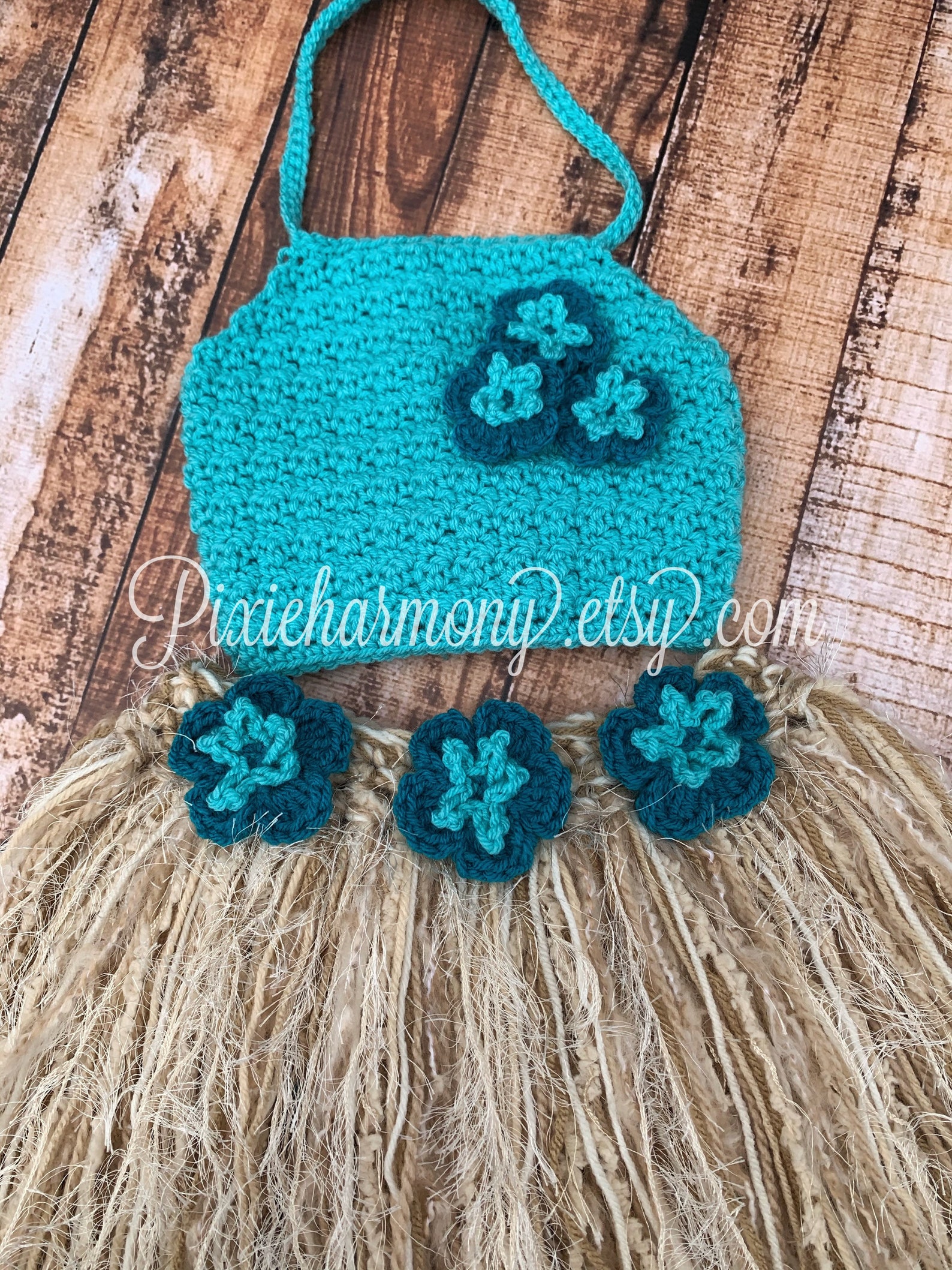 Baby Girl or Toddler Hawaiian HULA With Halter Top Island - Etsy