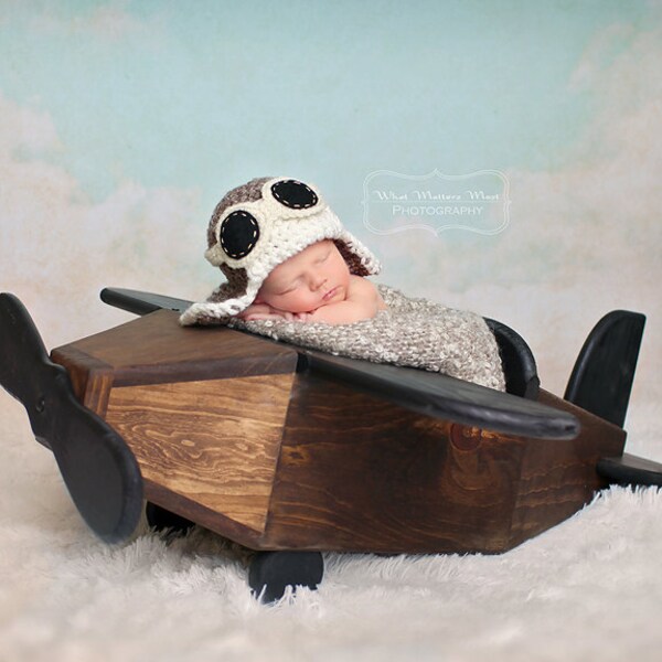 Newborn Aviator Hat - Etsy
