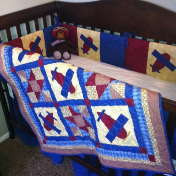 Airplane Quilt Patterns - Etsy