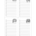 Hoya Plant Printable Index Cards – 8 Line Art Designs – Digital ...