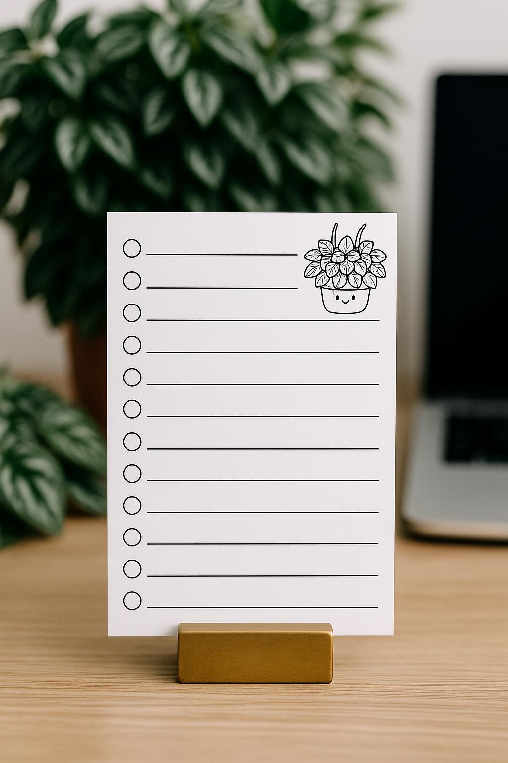 Peperomia Plant Printable Index Cards – 8 Designs – Digital Download ...