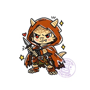 Custom Dnd Character Commission Fantasy Doodle Art | RPG Character ...