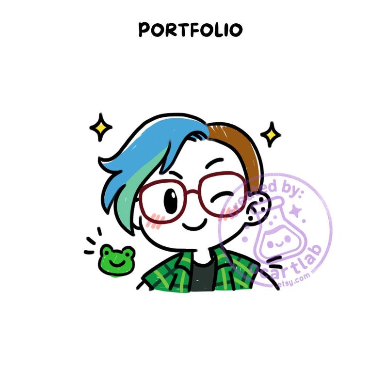 Custom Doodle Art Commission| Dibujo Drawing | Chibi PFP Profile ...