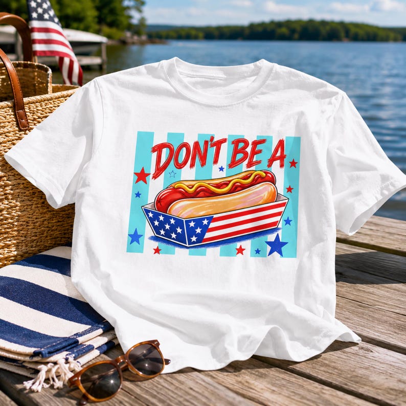 Don't Be A Hot Dog PNG Sublimation Design Mugs, Tumblers, Shirts ...