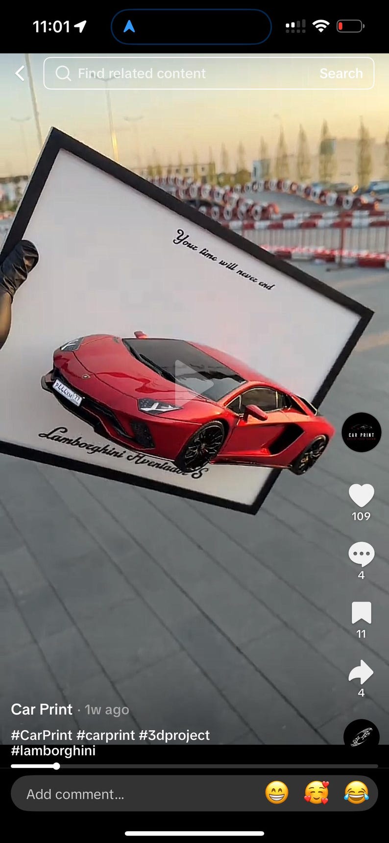 Custom Car Replica Wall Art 3D Printed Car Gift for Him Personalized ...
