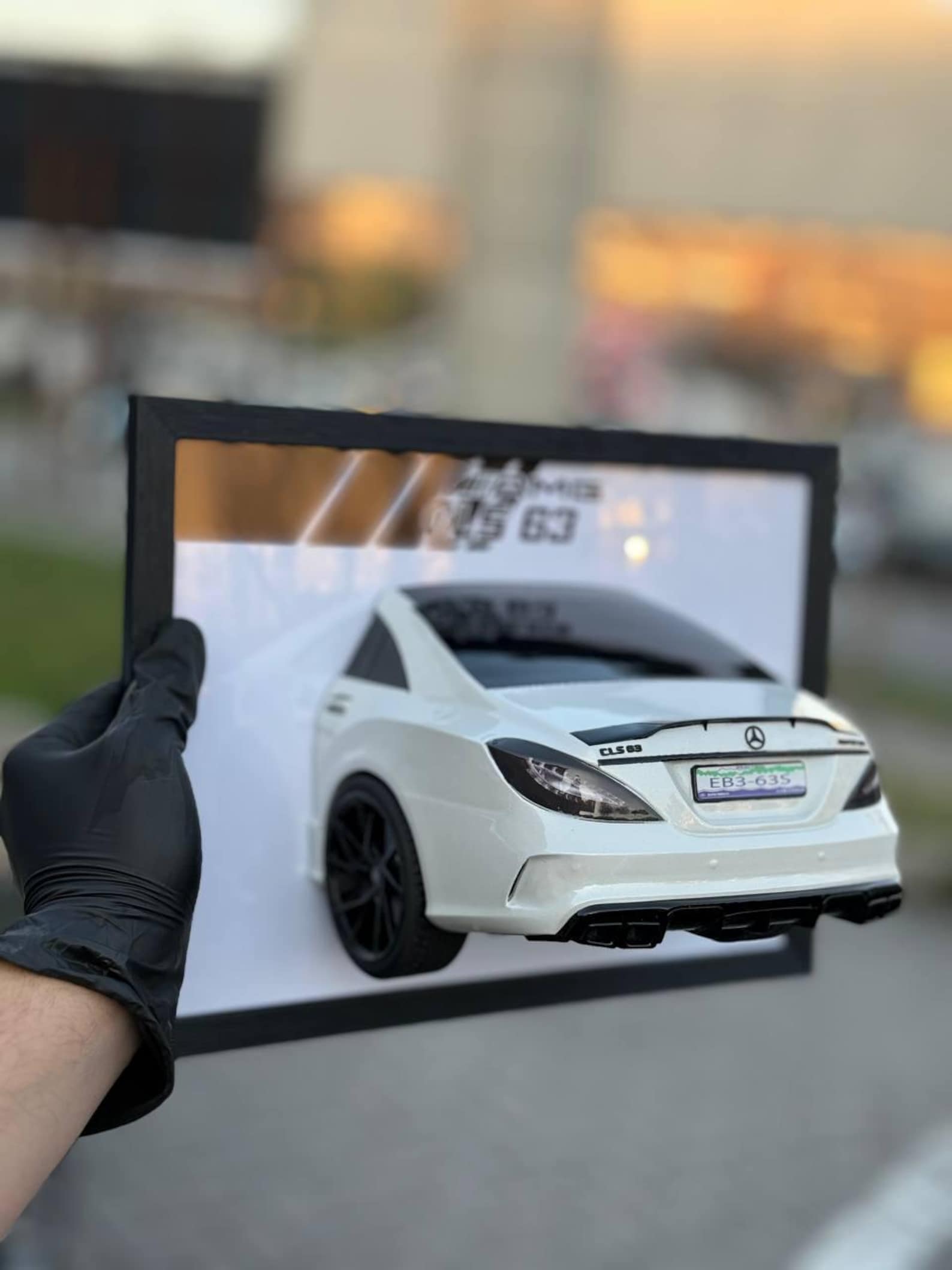 3D Car Replica Personalized Fully Customizable Framed Automotive ...