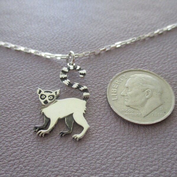 Lemur Necklace - Etsy