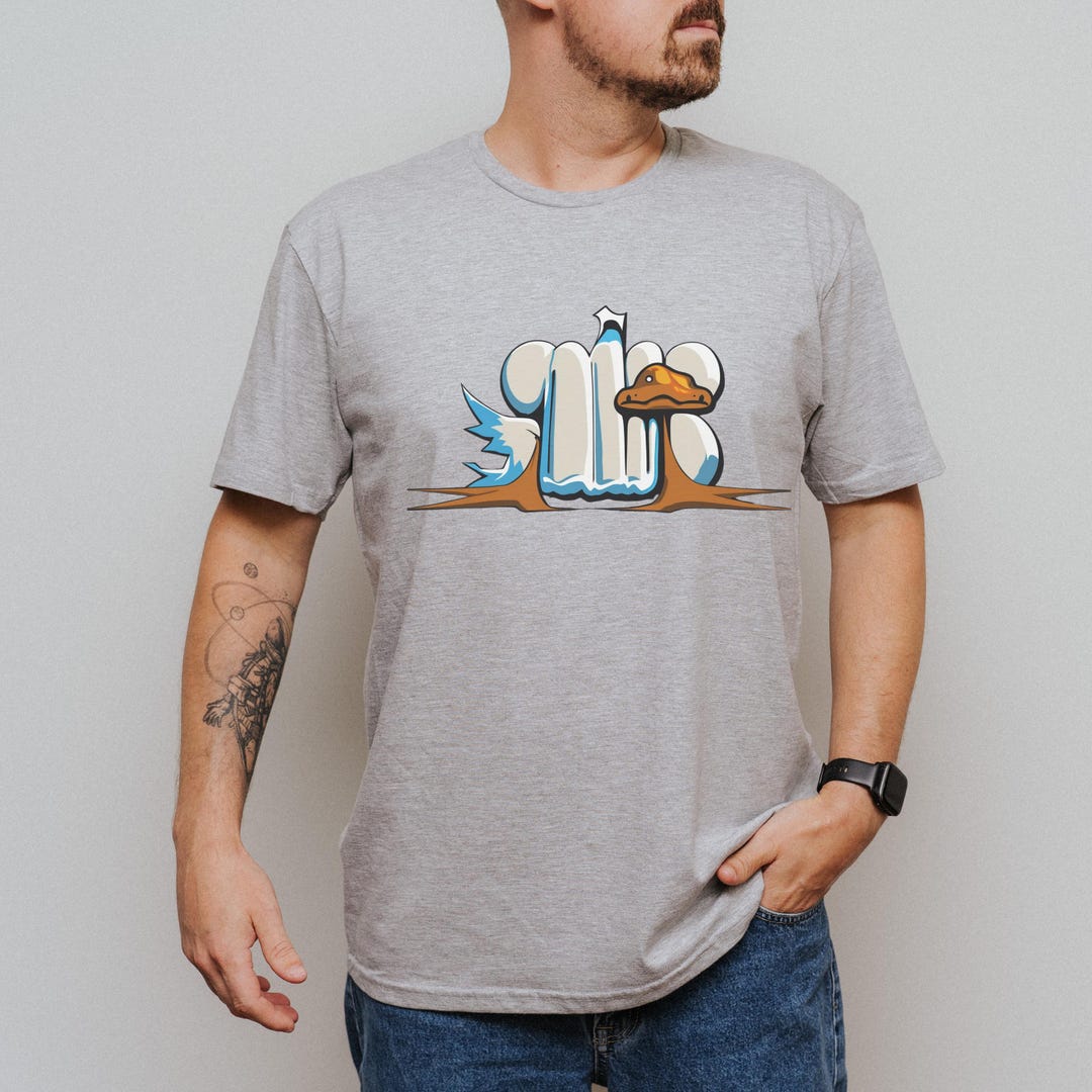 Funny Rude Goose Shirt – Gildan 64000 Tee, Novelty Gift Idea for Him ...