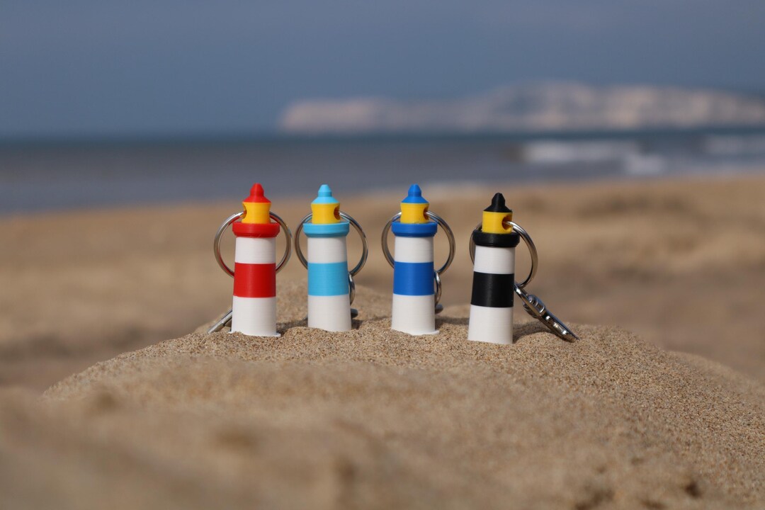 Lighthouse Key Ring - Etsy